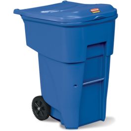Brute® Roll Out Container, 95 US Gallons, Blue, NI487.