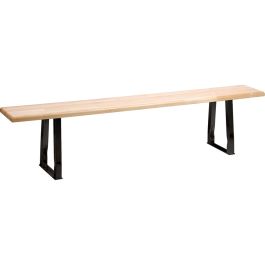 Locker Room Bench | Wood Top 48"L - Durable & Practical